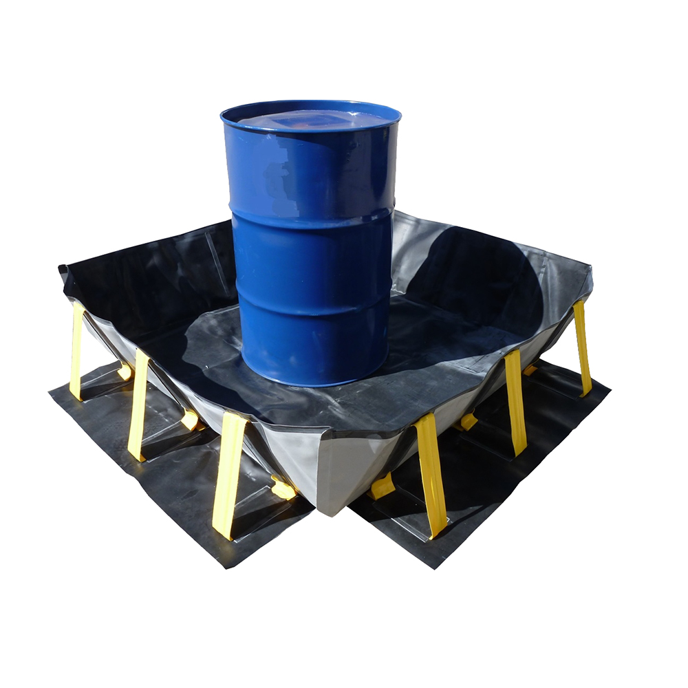 Collapsible Sidewall Portable Bunding - 10500L | Stratex