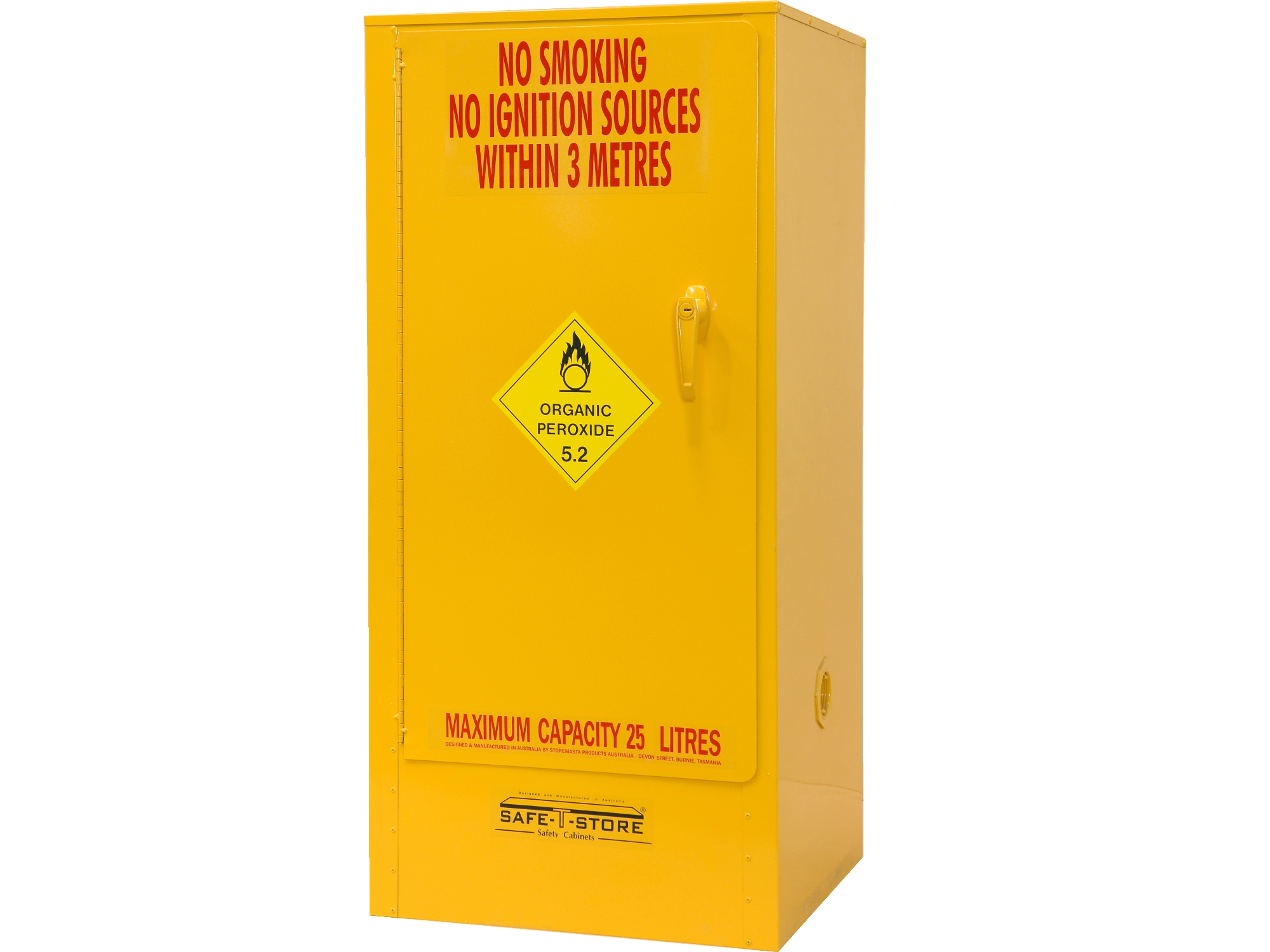 Class 5.2 Organic Peroxide Storage Cabinet - 60L | Stratex