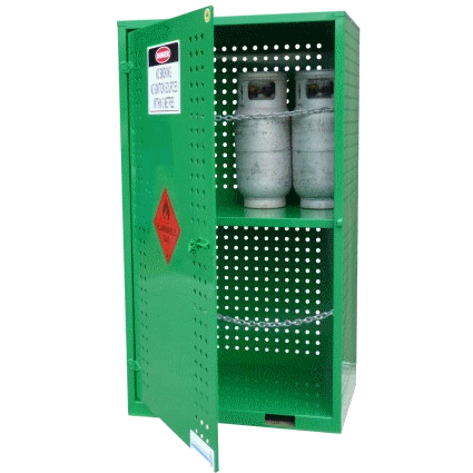 Forklift LPG Gas Cylinder Storage Cage - 4 Cylinder | Stratex
