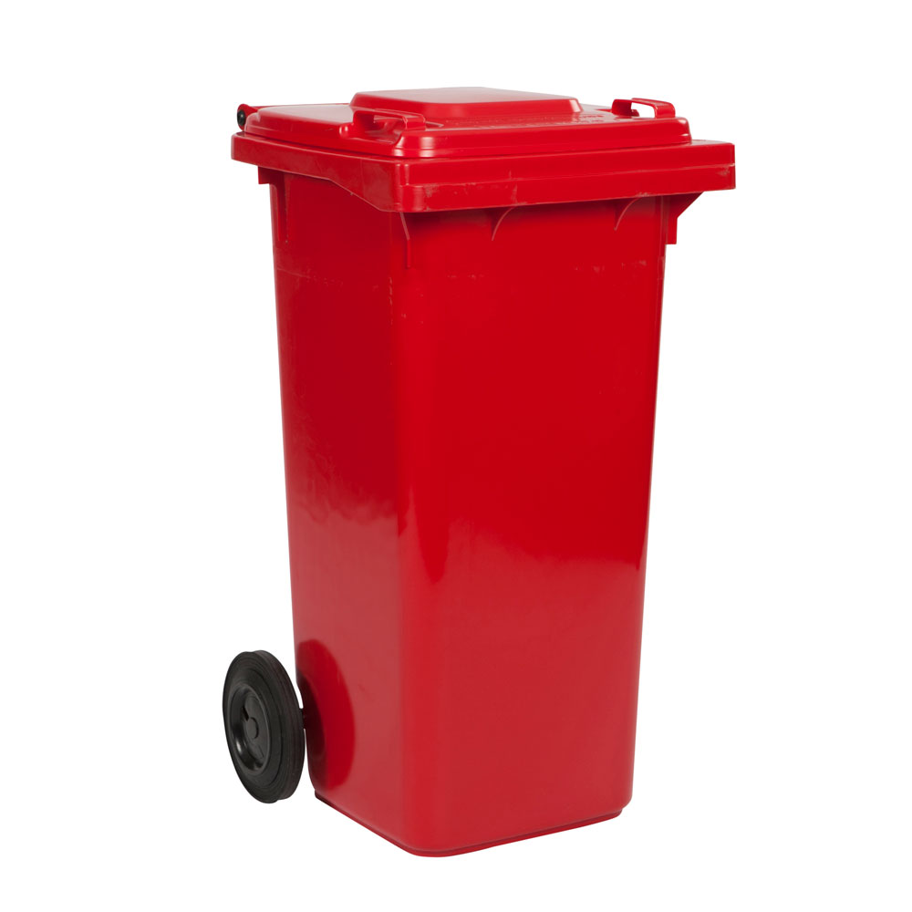 120L Wheeled Bin Red | Stratex