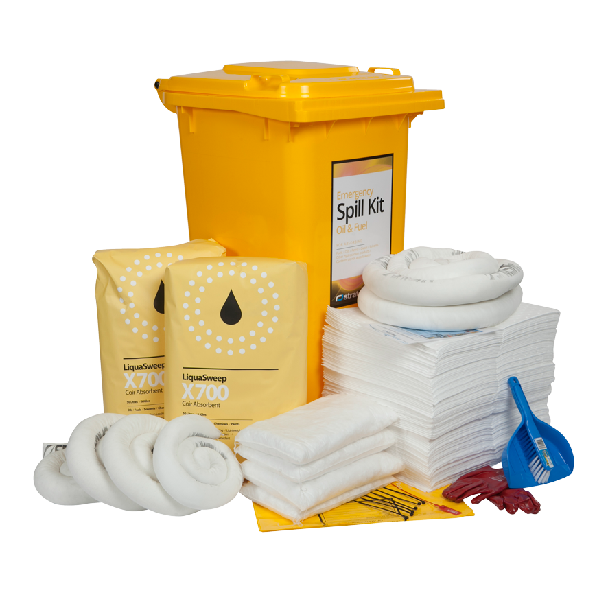 Wheeled Bin Spill Kits | Stratex