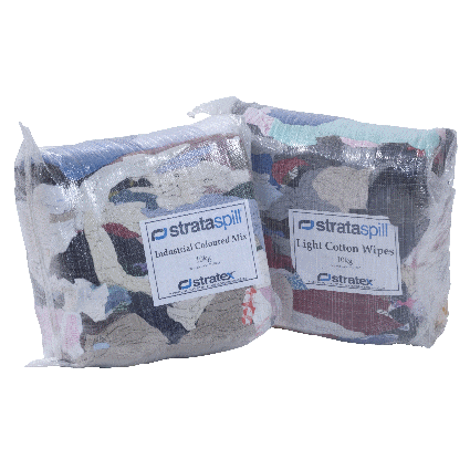 Rags - Coloured Cotton Mix 10kg | Stratex