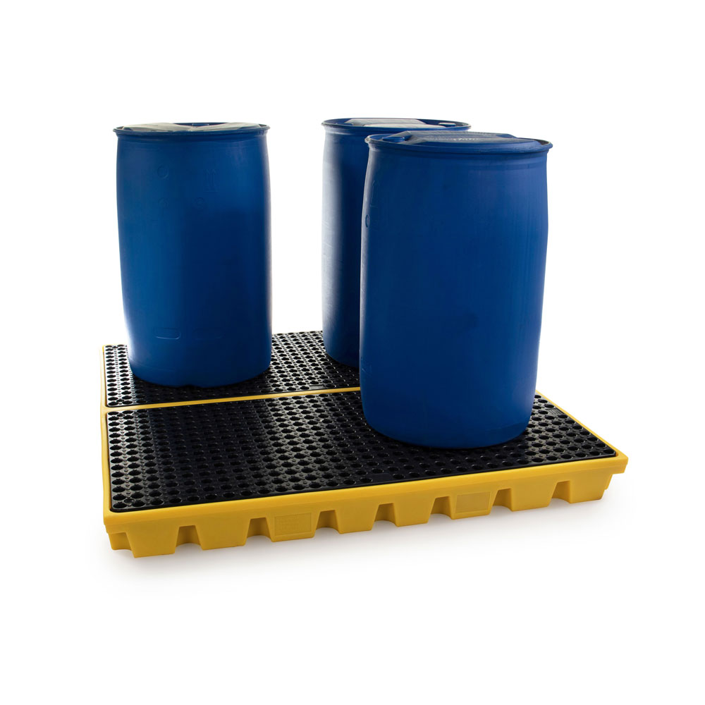 4 Drum Bund Work Floor - 240L Sump | Stratex