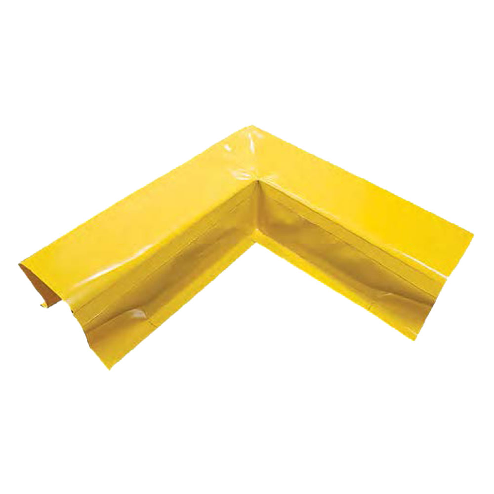PVC Square Foam Floor Bunding Corner Section - 150mmH x 205mmW x 300mmL ...