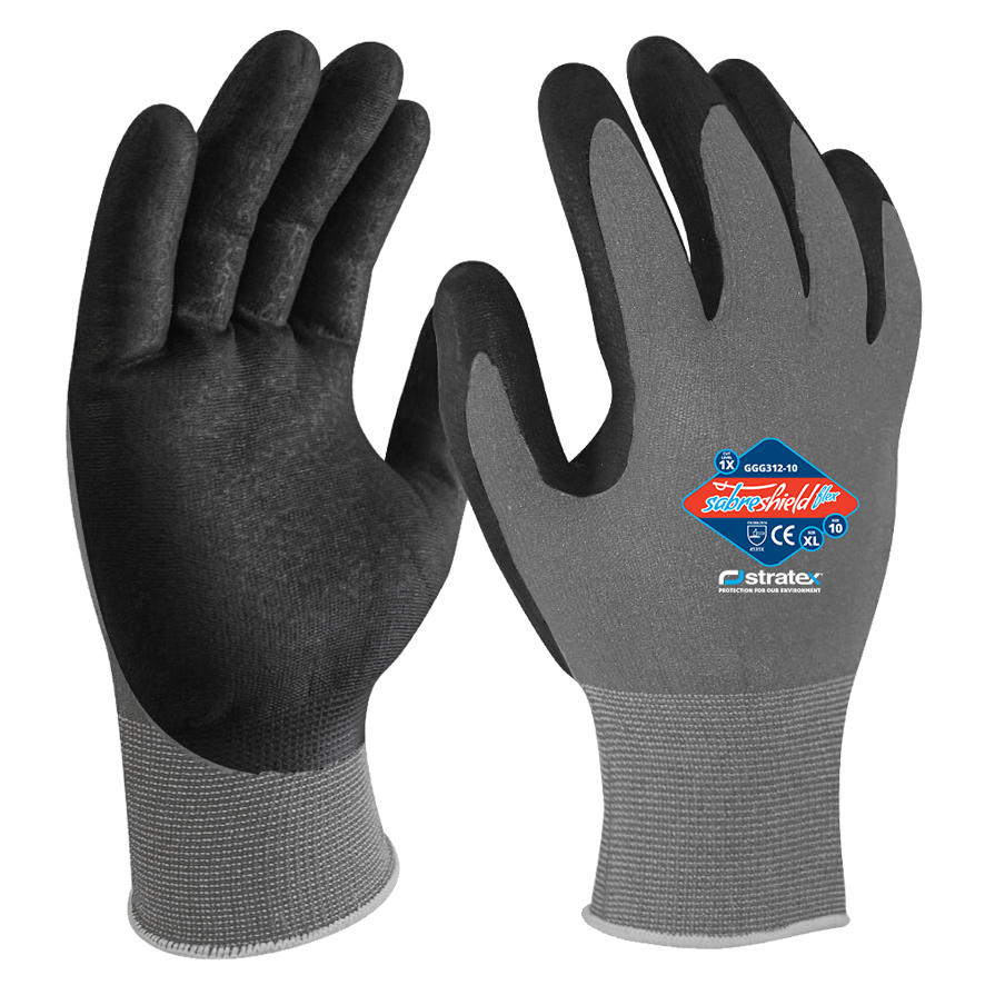 Sabreshield Flex Safety Gloves - Small (Pair) | Stratex